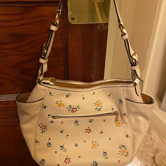 Coach | Bags | Authenticate Coach Floral Spring Time Shoulder Purse ...